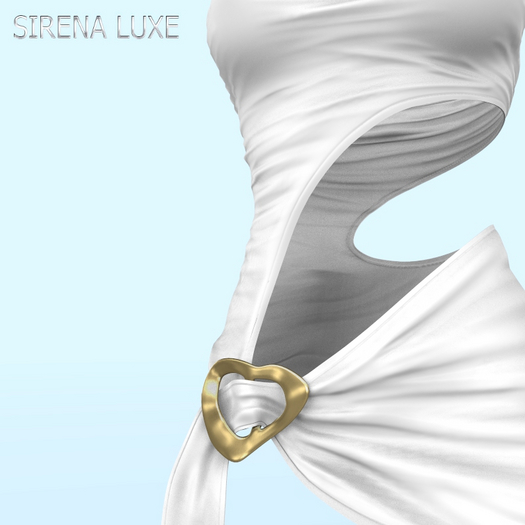 Second Life Marketplace White Heavenly Dress Larax